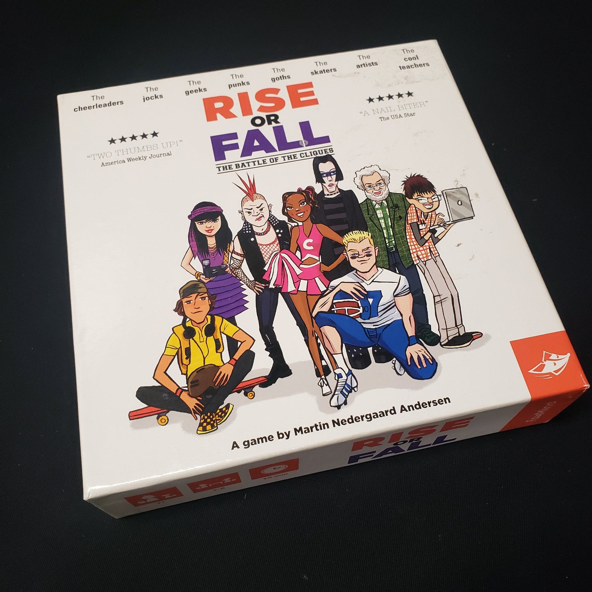 Rise or Fall: The Battle of the Cliques – All Systems Go Games