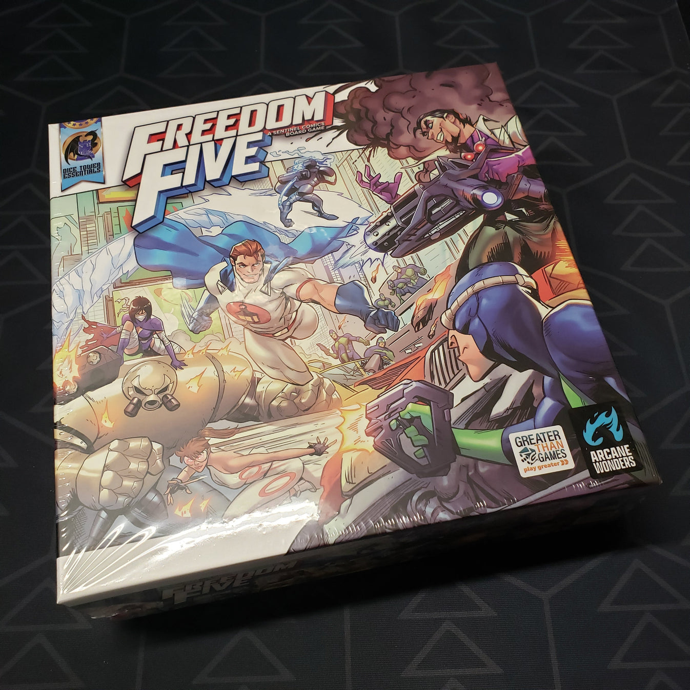 Freedom Five: A Sentinel Comics Board Game – All Systems Go Games